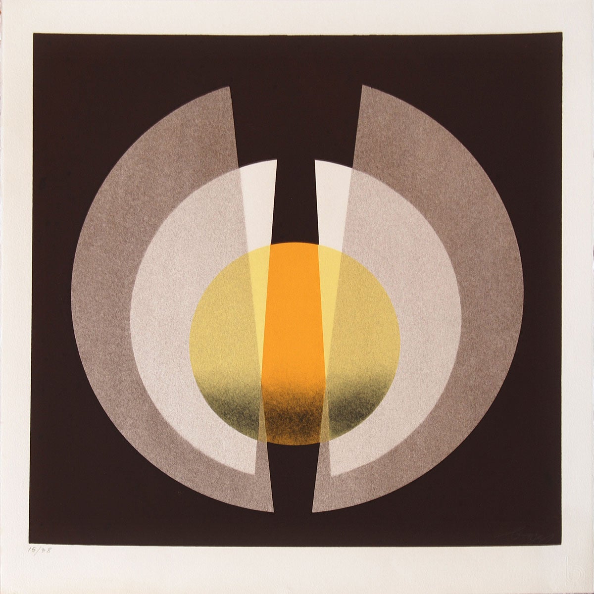 Herbert Bayer - Segmented Circles For Sale at 1stDibs
