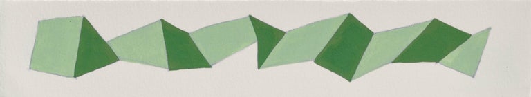 Karen Schiff - Karen Schiff, Word Snake, 2014, Gouache, Rag Paper ...