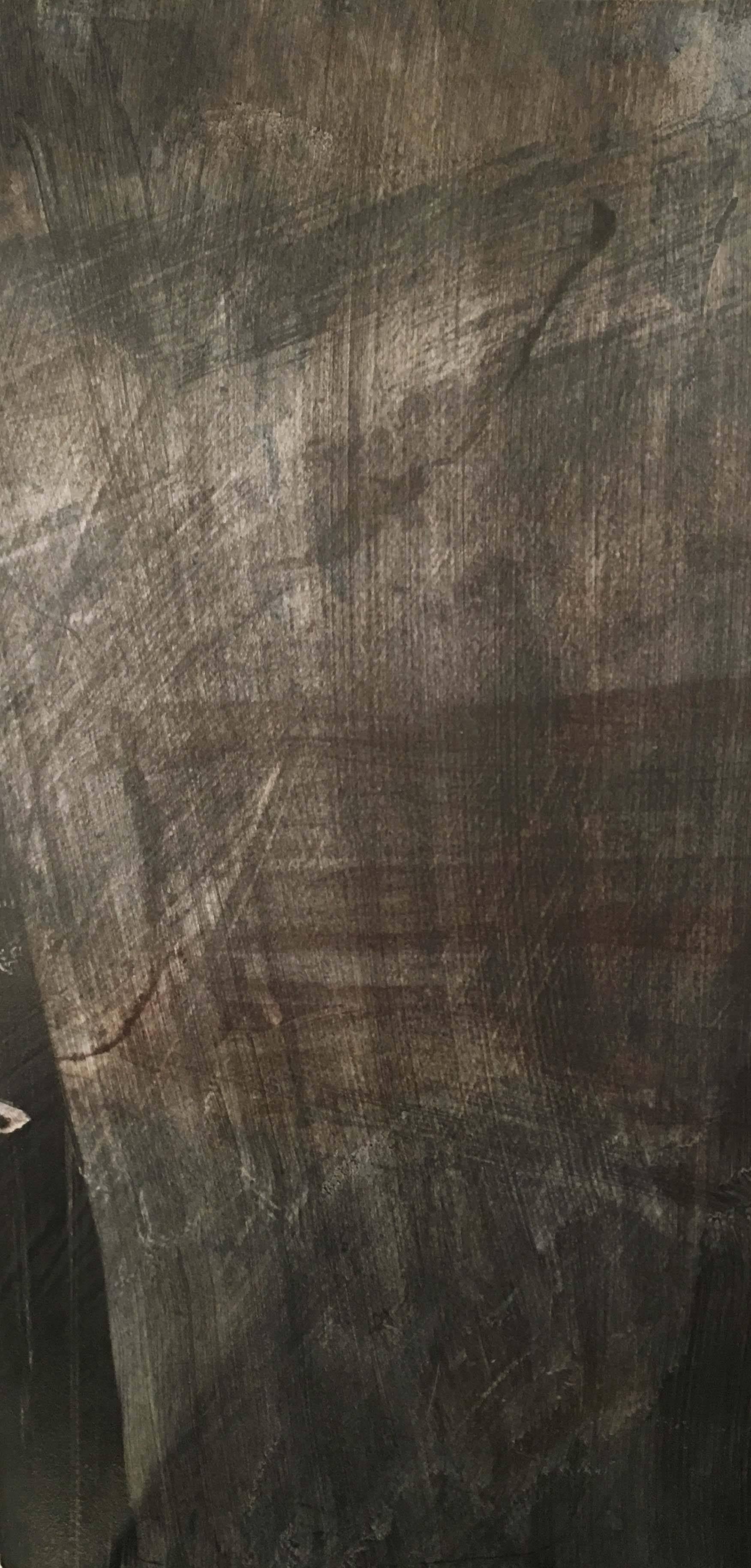 Deborah Freedman - Ashokan Dreams, black and beige oil painting on ...