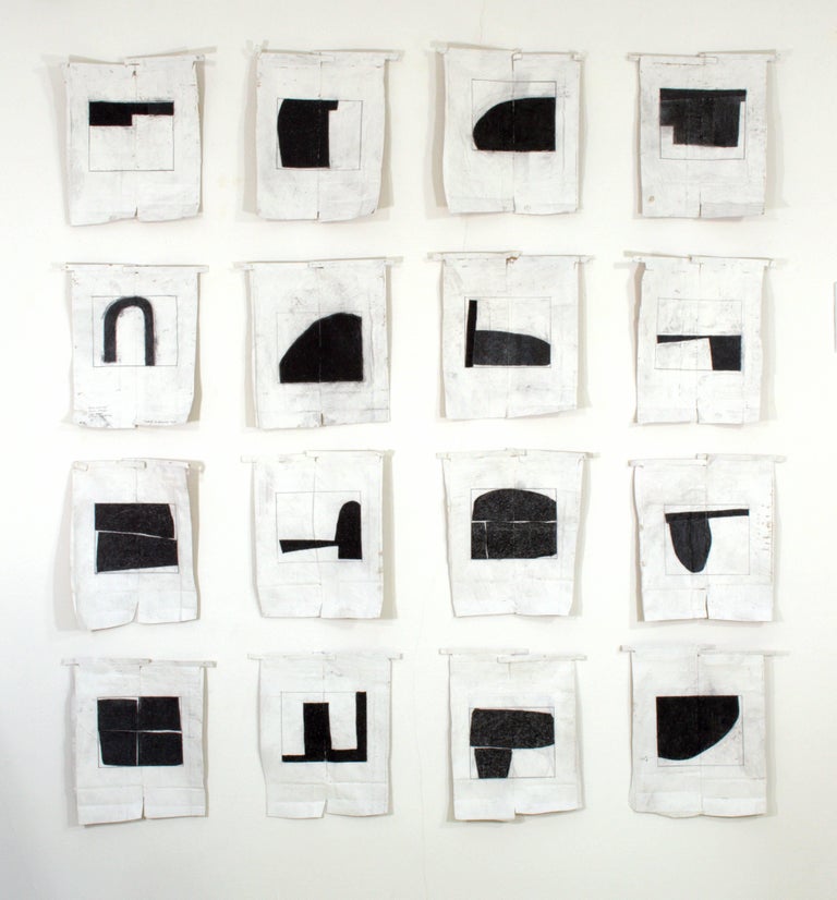 Jesse Hickman - Jesse Hickman, HG 213, 2017, Paper, Charcoal at 1stDibs