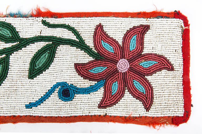 Unknown - American Indian Art, Pair Of Beaded Belts Cree Saskatchewan ...