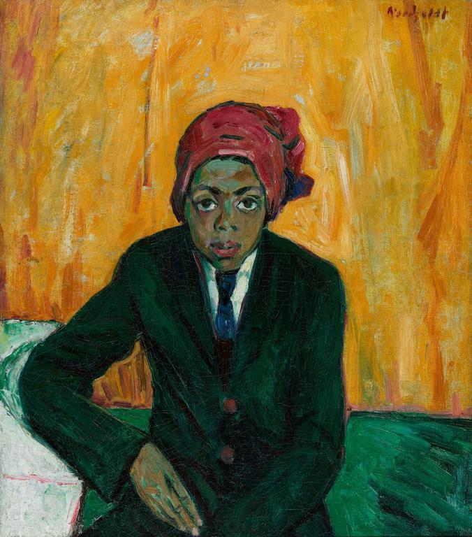 Bror Julius Olsson Nordfeldt - The Red Cap For Sale at 1stDibs