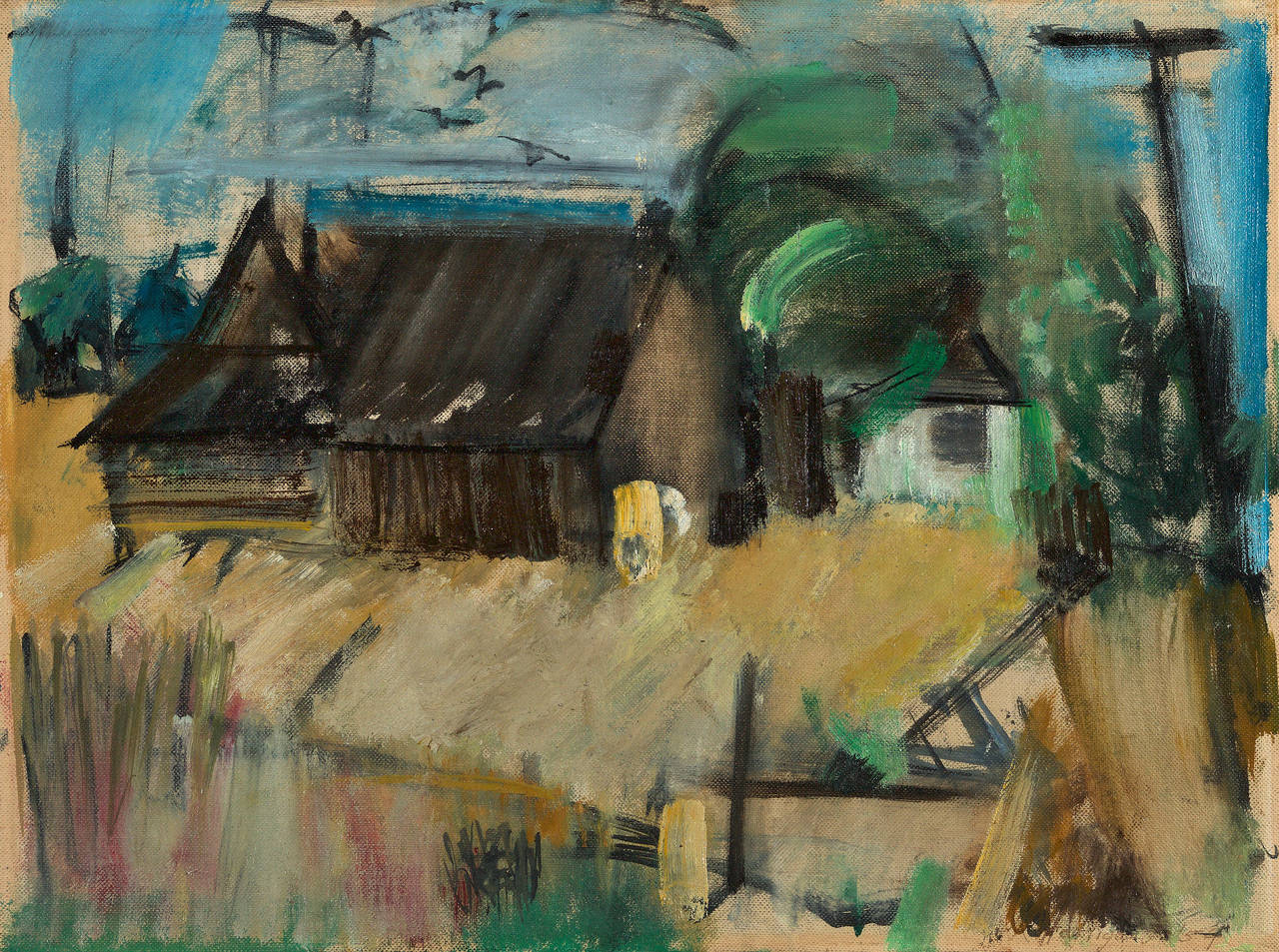 Grace Hartigan - Landscape #2 For Sale at 1stDibs | keith hartigan ...