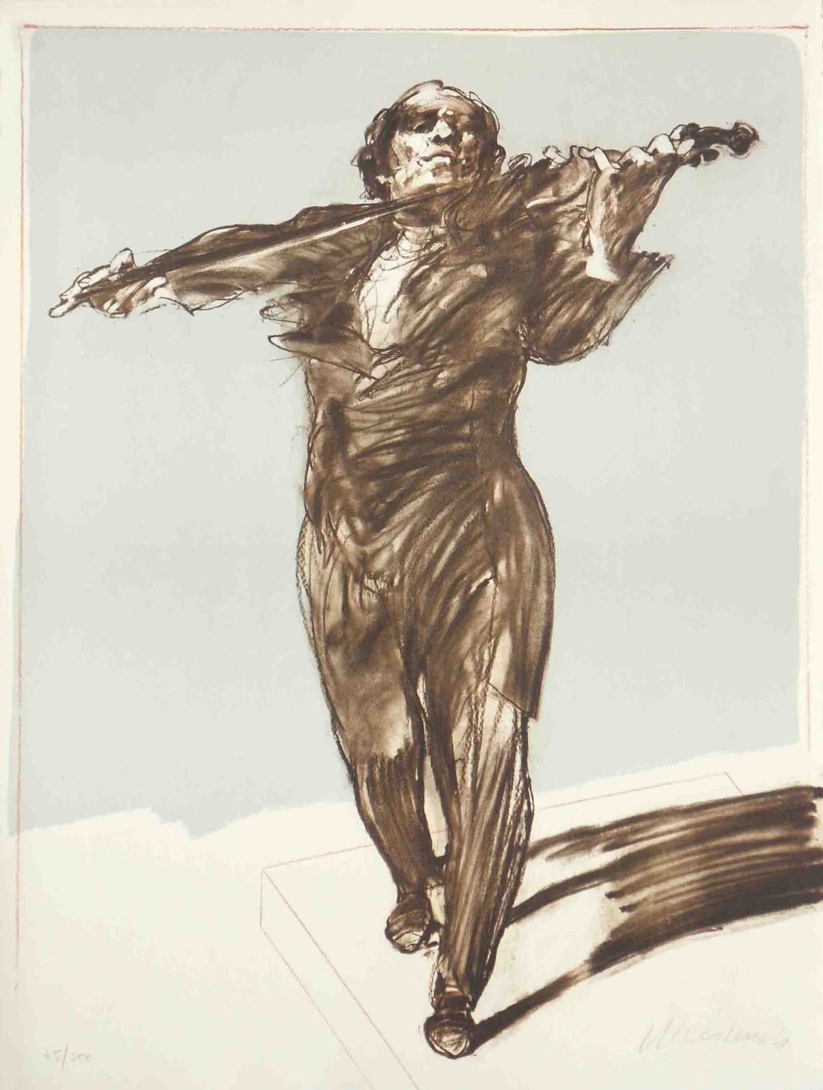 Claude Weisbuch - The Musician, The Violon Player For Sale at 1stDibs