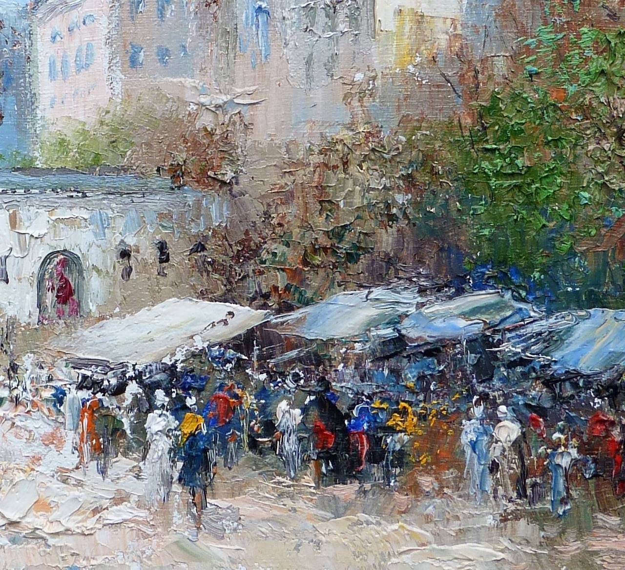 Willi Bauer - Le Marché de Provence For Sale at 1stDibs