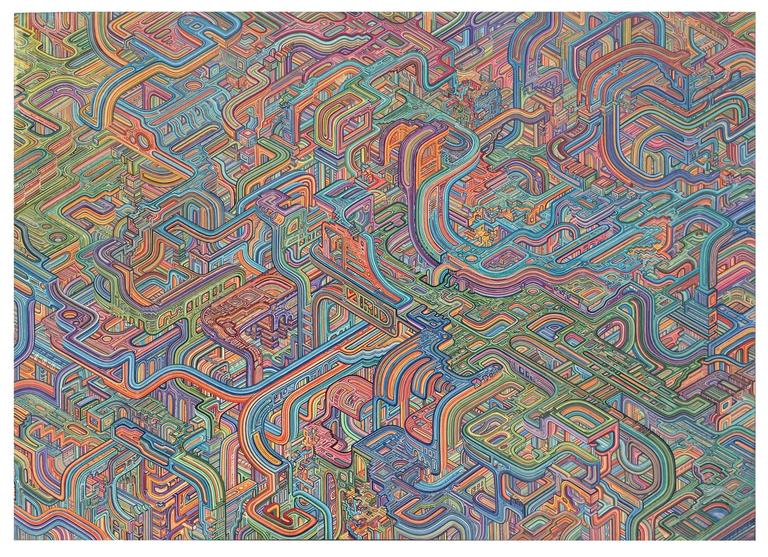 Colin Prahl - Color Generator For Sale at 1stDibs | abstract painting ...