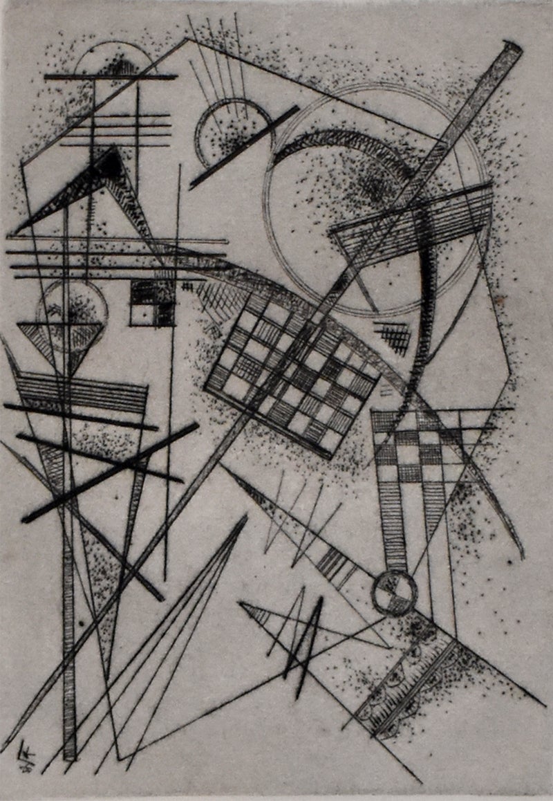 Wassily Kandinsky - Composition 2 pour Cahiers d'Art - Original Etching ...
