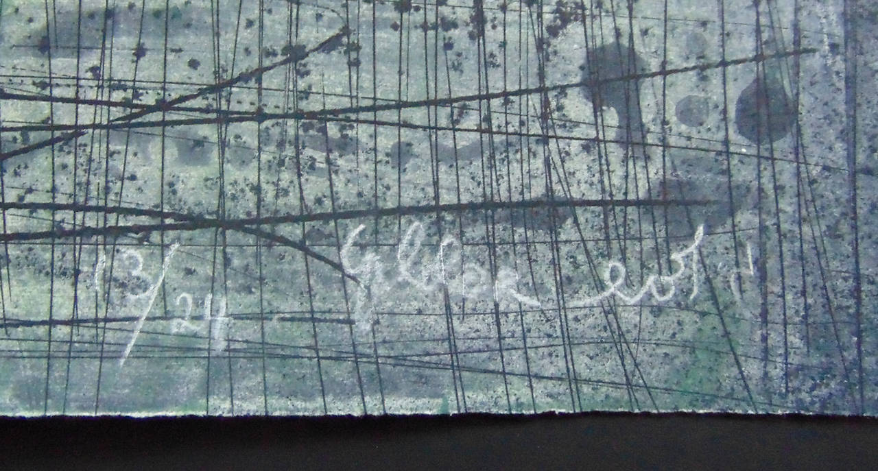 Jacob Gildor - Femme assise en vert sur 1stDibs