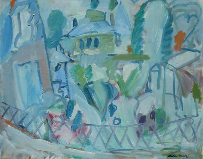 Jason Berger - White Landscape at 1stDibs