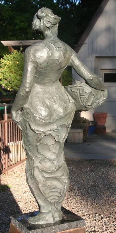 Jane DeDecker - Earth, midsize, Bronze Sculpture For Sale at 1stdibs