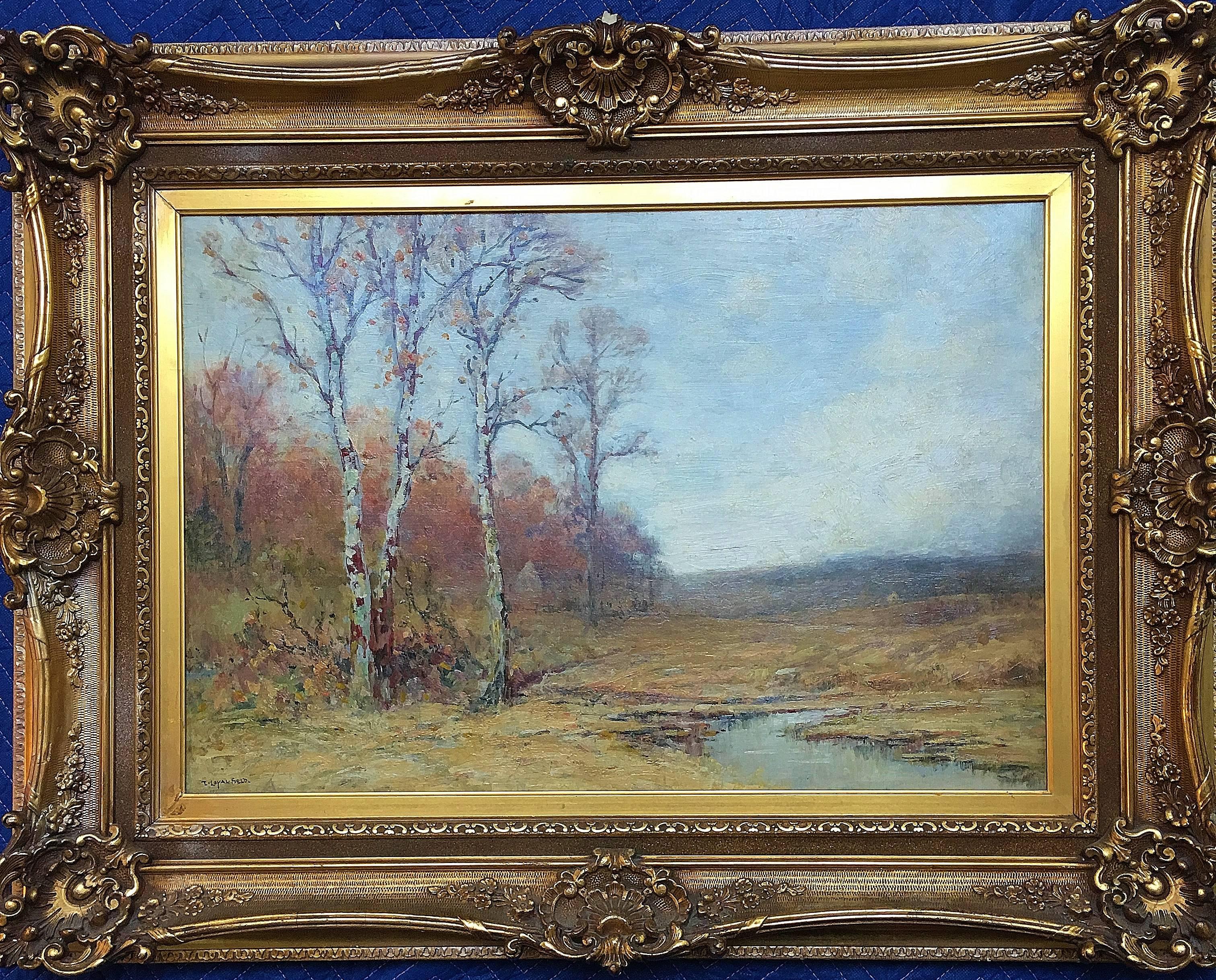 Edward Loyal Field - New York Landscape with House at 1stDibs | edward ...