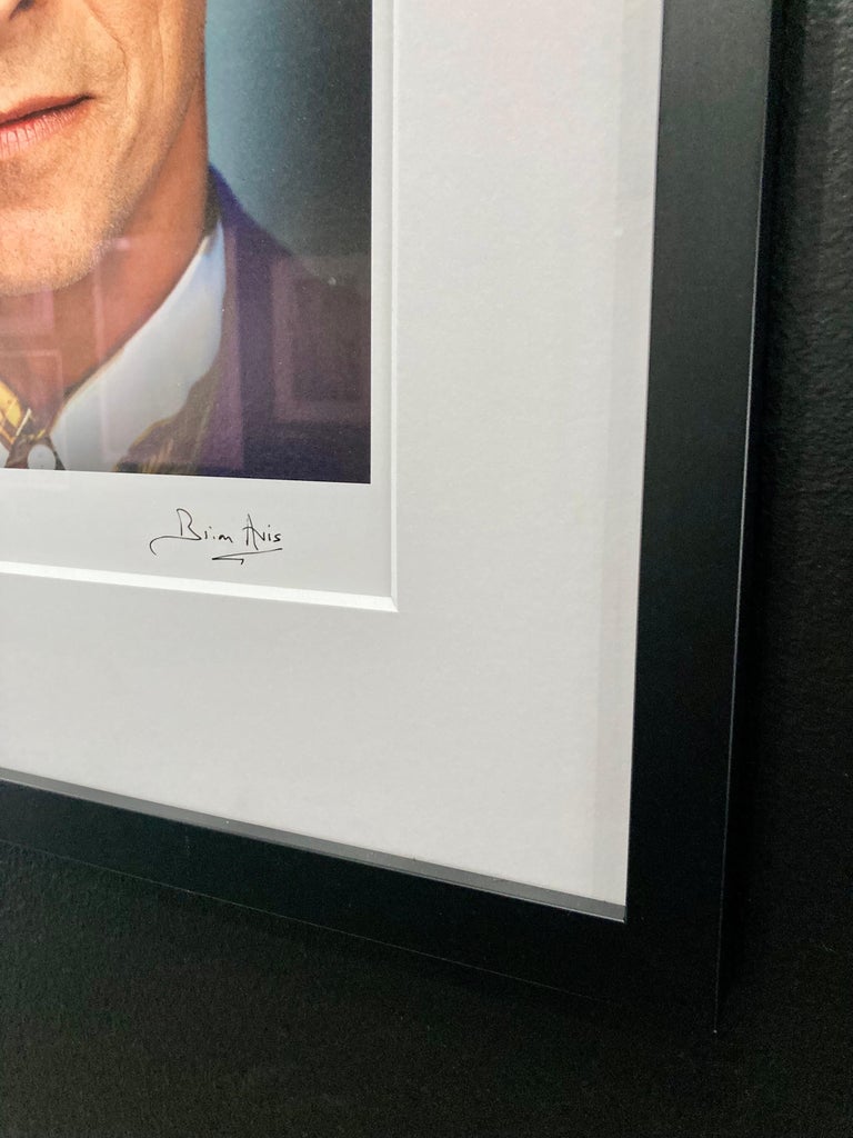 Brian Aris - David Bowie portrait by Brian Aris, framed signed limited ...