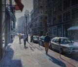 Dean Larson - Down the Great Staircase, Framed For Sale at 1stDibs