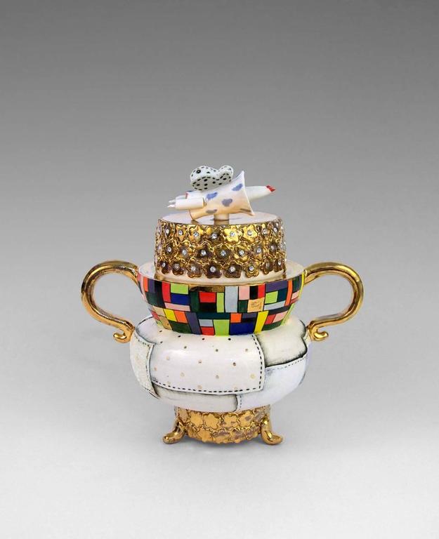 Ahrong Kim - Hatter Teapot, Sculpture For Sale at 1stdibs