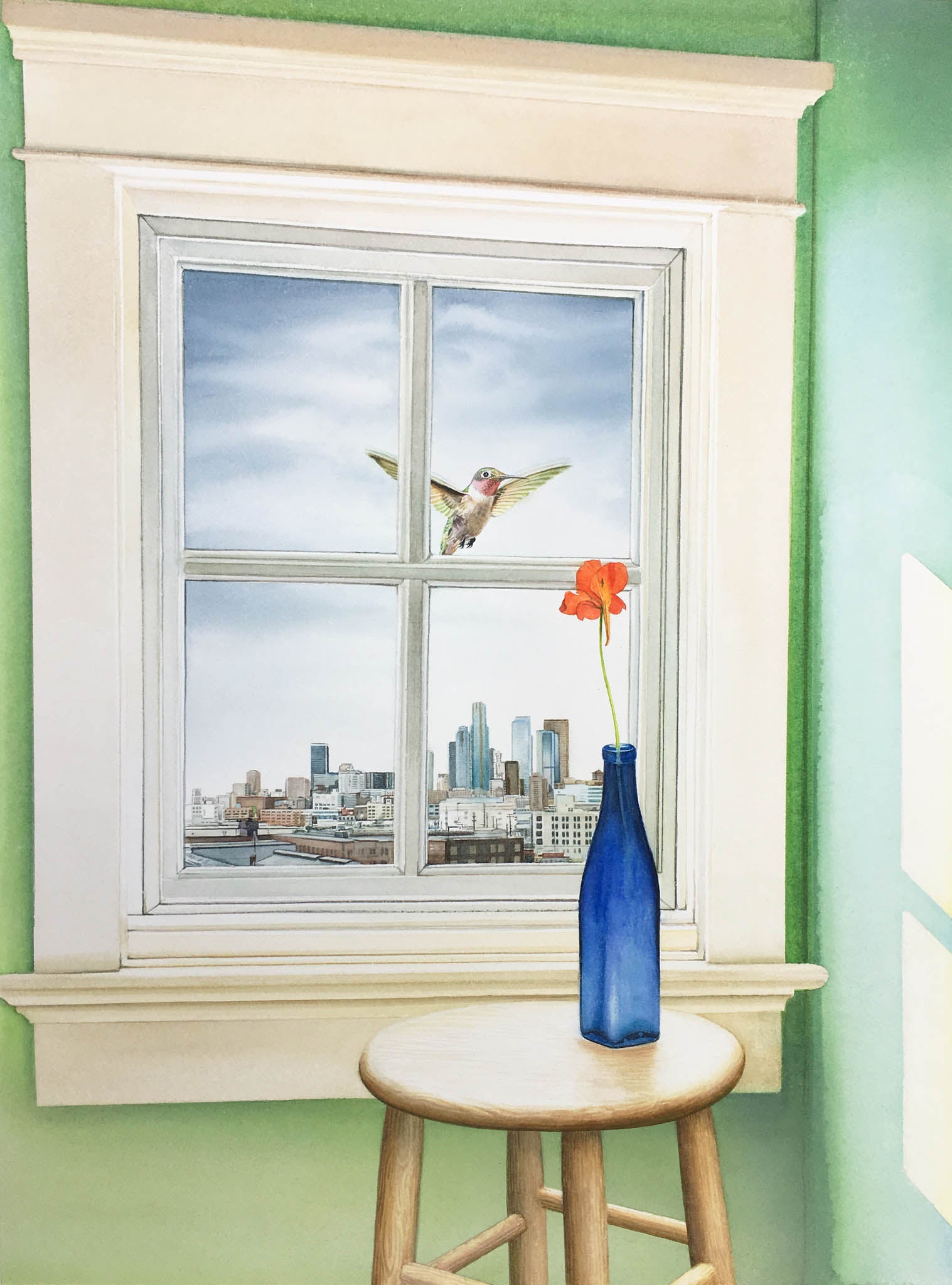 Paul Pitsker - Because (Framed) For Sale at 1stDibs