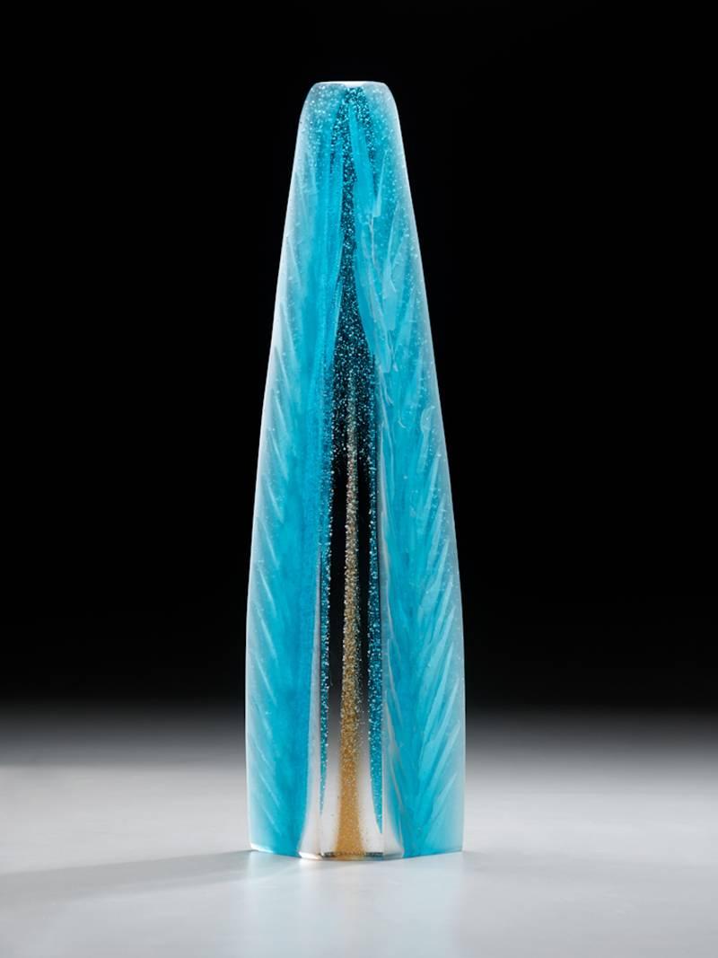 Alex Bernstein - Copper Blue Crystal at 1stDibs