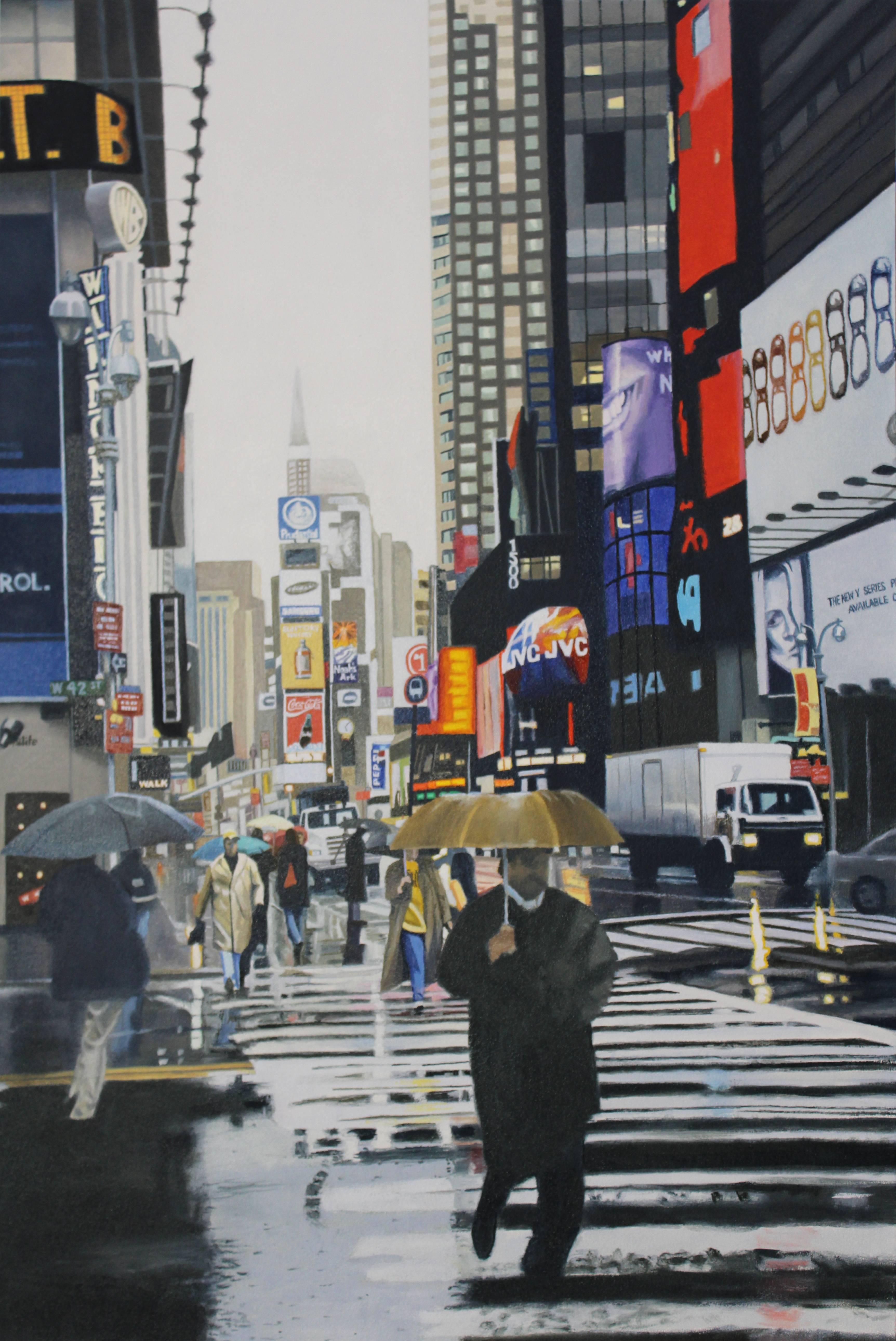 Kenneth Templeton - Times Square, Framed For Sale at 1stDibs | kenneth ...