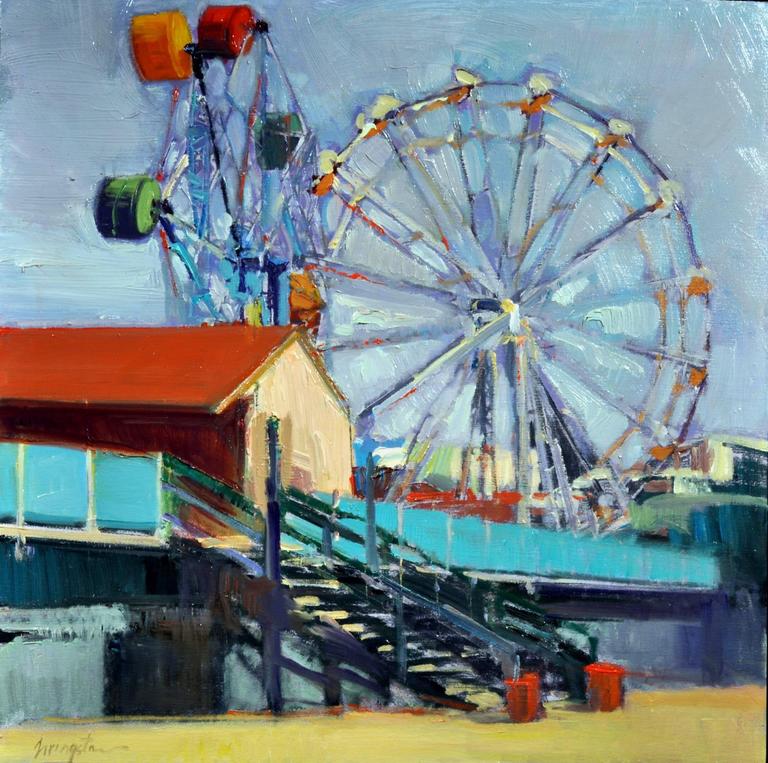 Francis Livingston - "Two Wheels " For Sale at 1stdibs