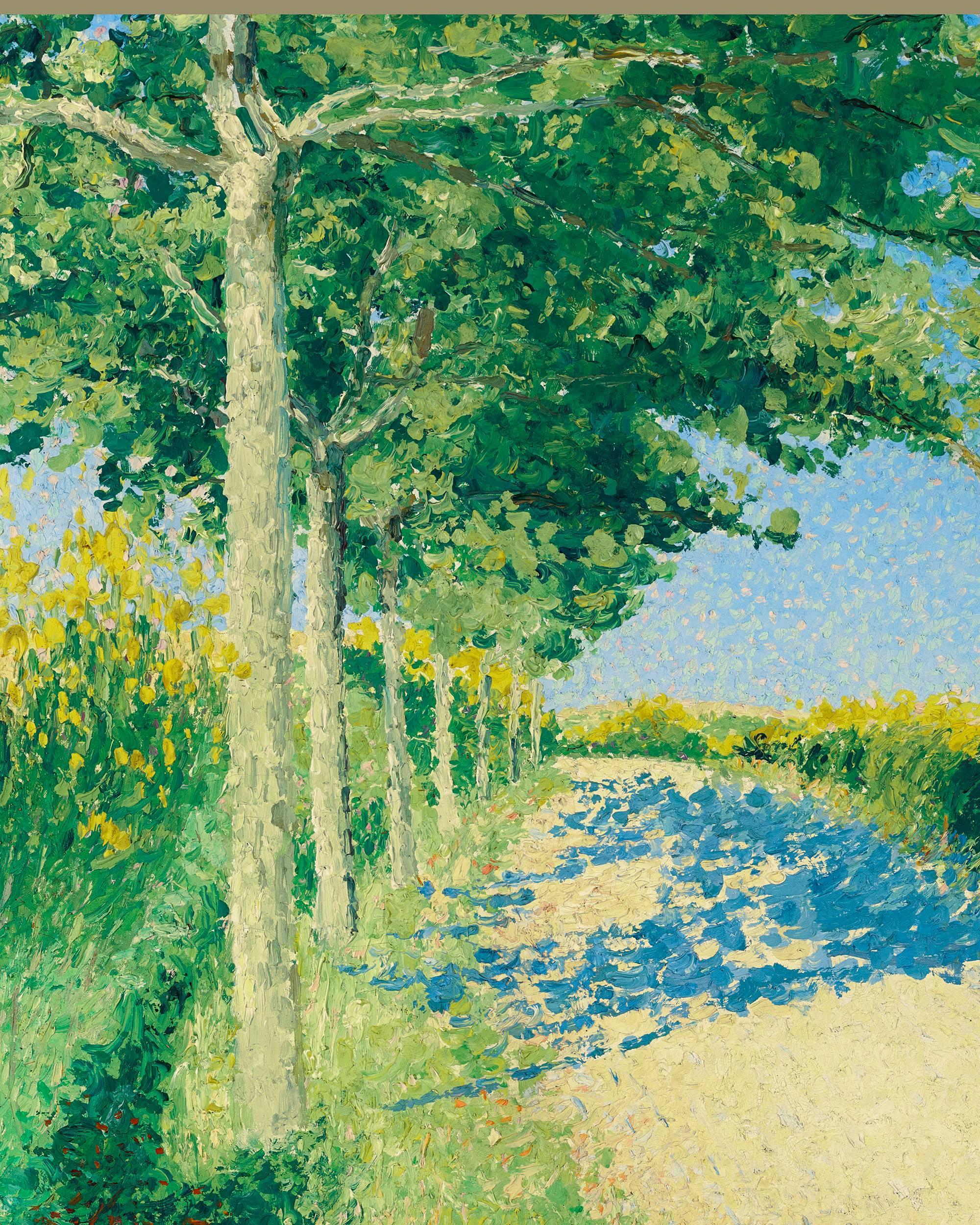 Achille Laugé - Paysage de Printemps at 1stDibs | achille lauge paintings, printemps painting ...