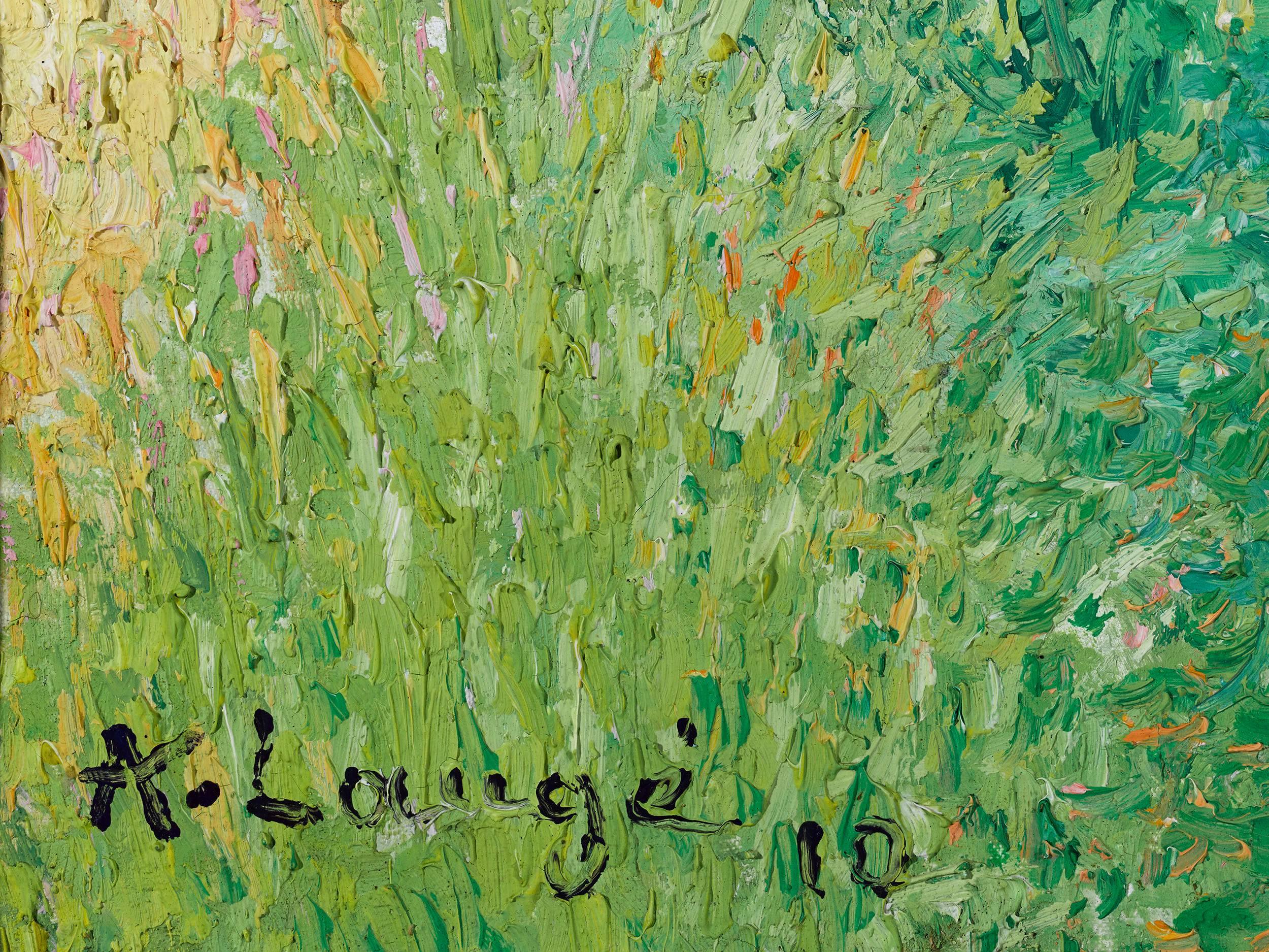 Achille Laugé - Paysage de Printemps at 1stDibs | achille lauge paintings, printemps painting ...