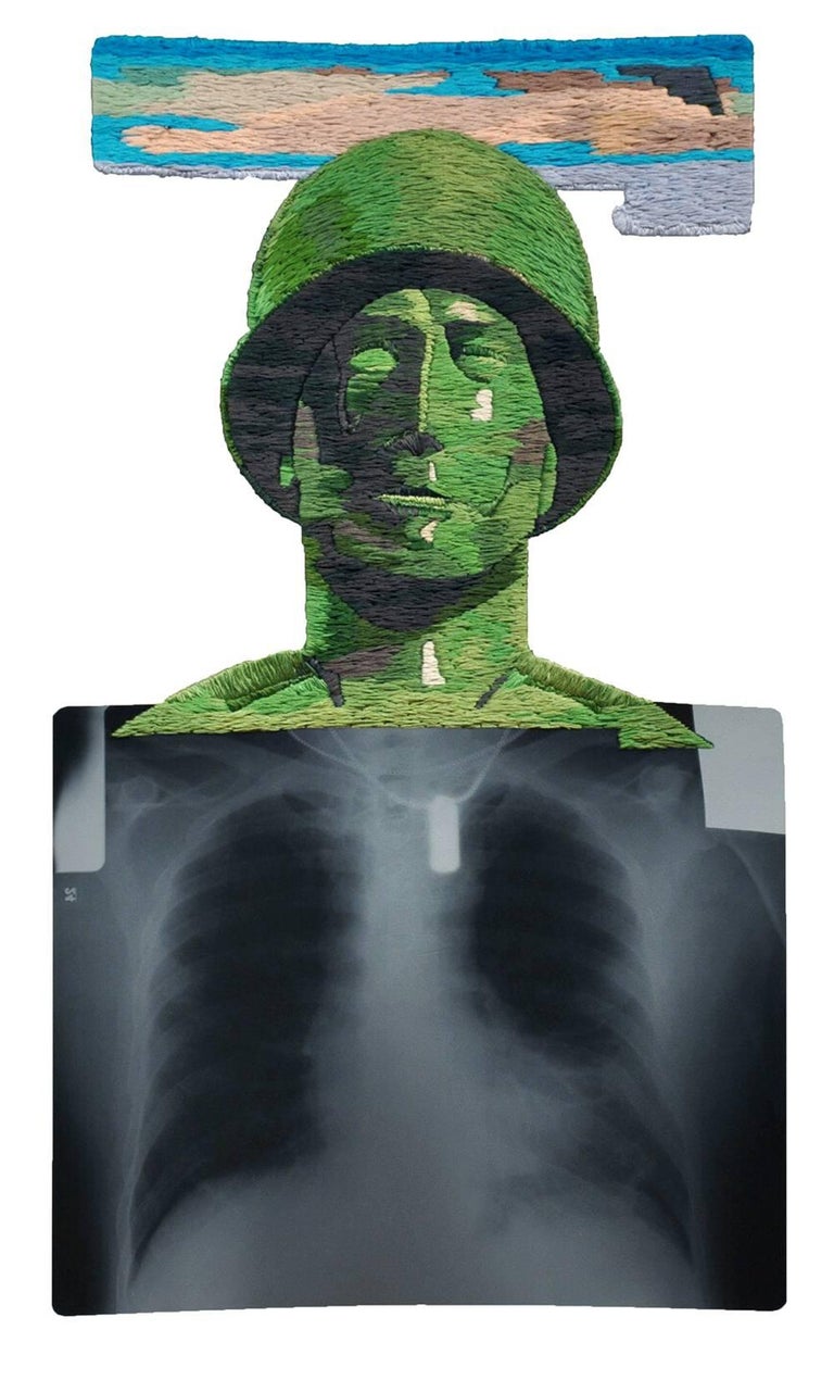 Matthew Cox (artist) - Warrior #2 For Sale at 1stDibs