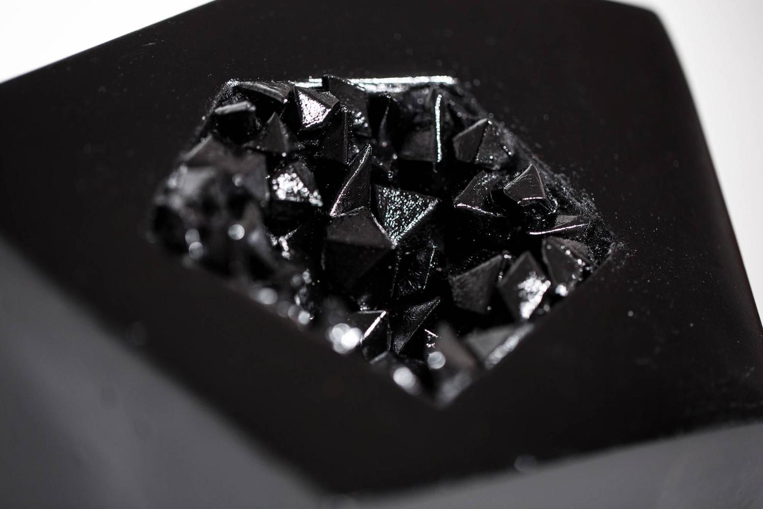 Paige Smith (A Common Name) - Obsidian Geode For Sale at 1stdibs