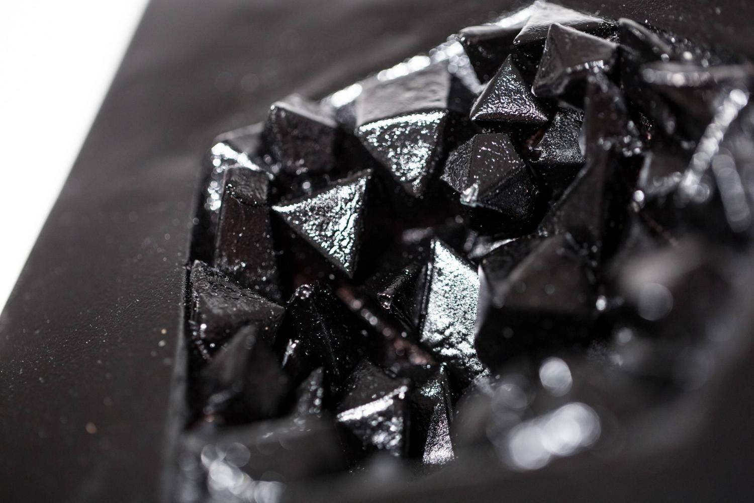 Paige Smith (A Common Name) - Obsidian Geode For Sale at 1stdibs