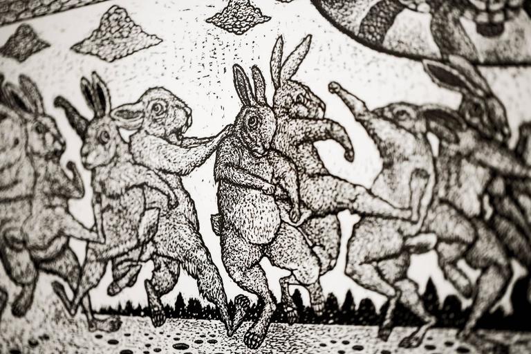 Jesse Shaw - American Animals II For Sale at 1stDibs