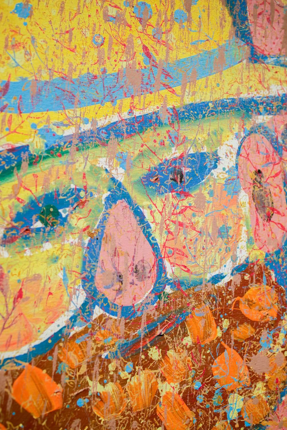 Isaiah Zagar - Untitled Self-Portrait IV For Sale at 1stDibs | isaiah ...