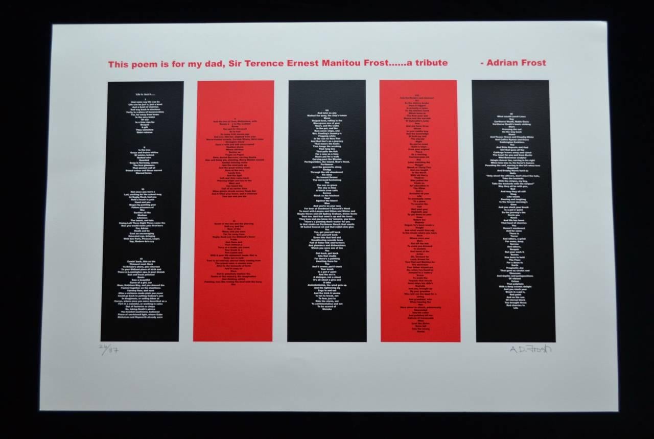 Adrian Frost - A Tribute To Sir Terry Frost For Sale at 1stDibs ...