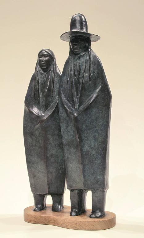 Allan Houser - Plains Couple at 1stDibs