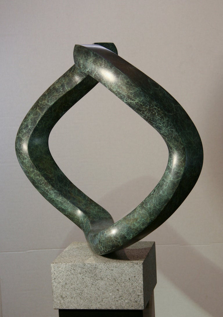 John Reeves - Oh, John Reeves rotating, bronze, sculpture, shape shift ...
