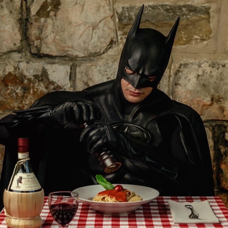 Sebastian Magnani - PHOTOGRAPH Batman Spaghetti al Pomodoro by ...