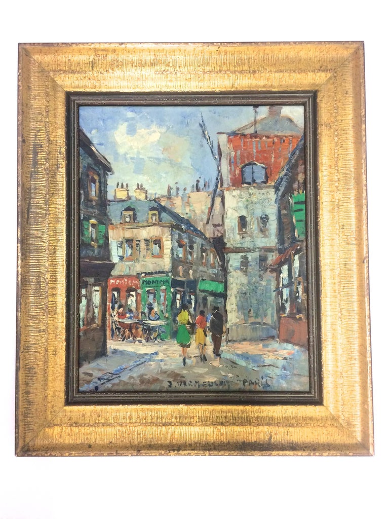 André Bizet - Vintage French Impressionist Oil Painting Provencal ...