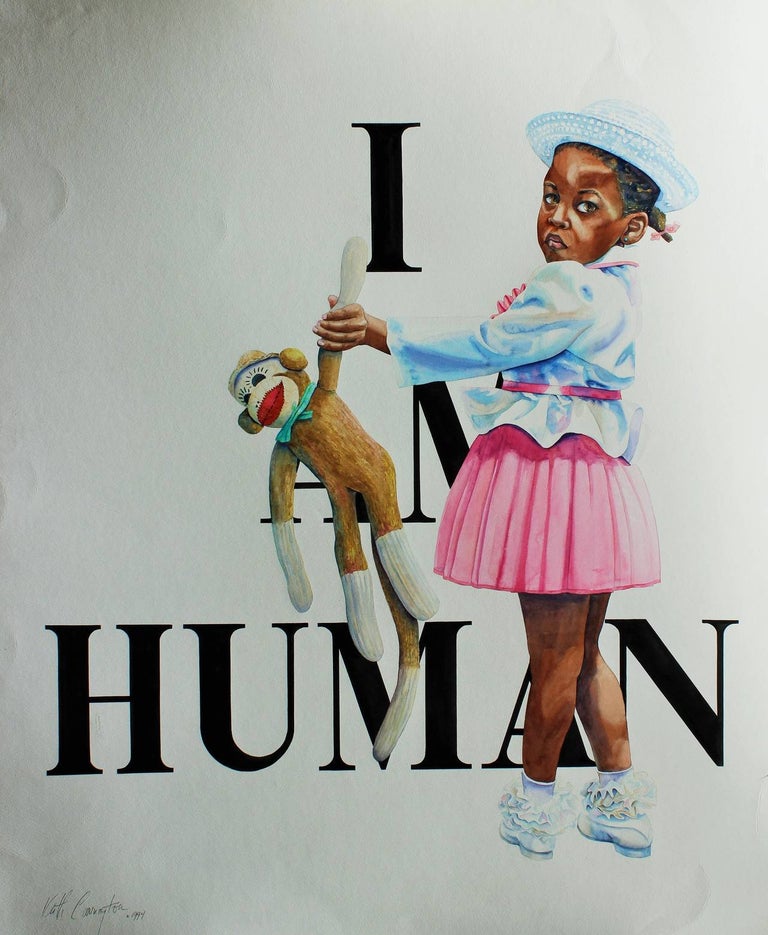 Keith Carrington - Je suis humain (homme) En vente sur 1stDibs
