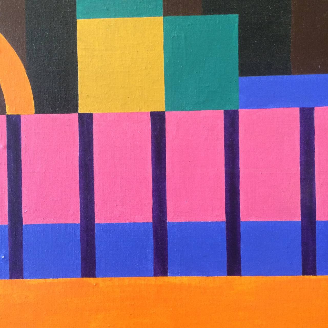 Peter Welton - Red Mill Mural at 1stDibs | peter welton artist