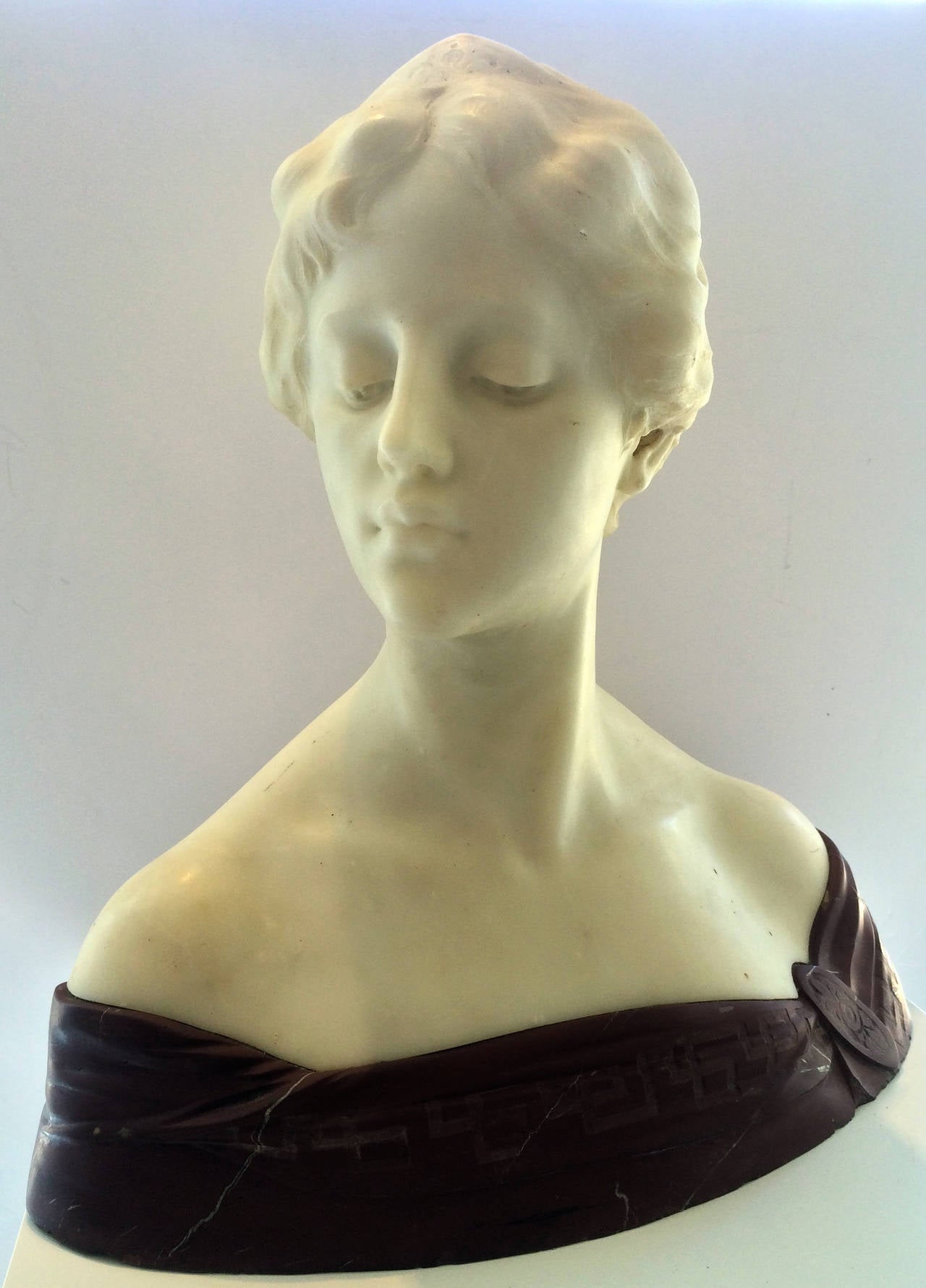 Emilio Fiaschi - Marble Bust of a Yang Woman at 1stDibs | emilio ...