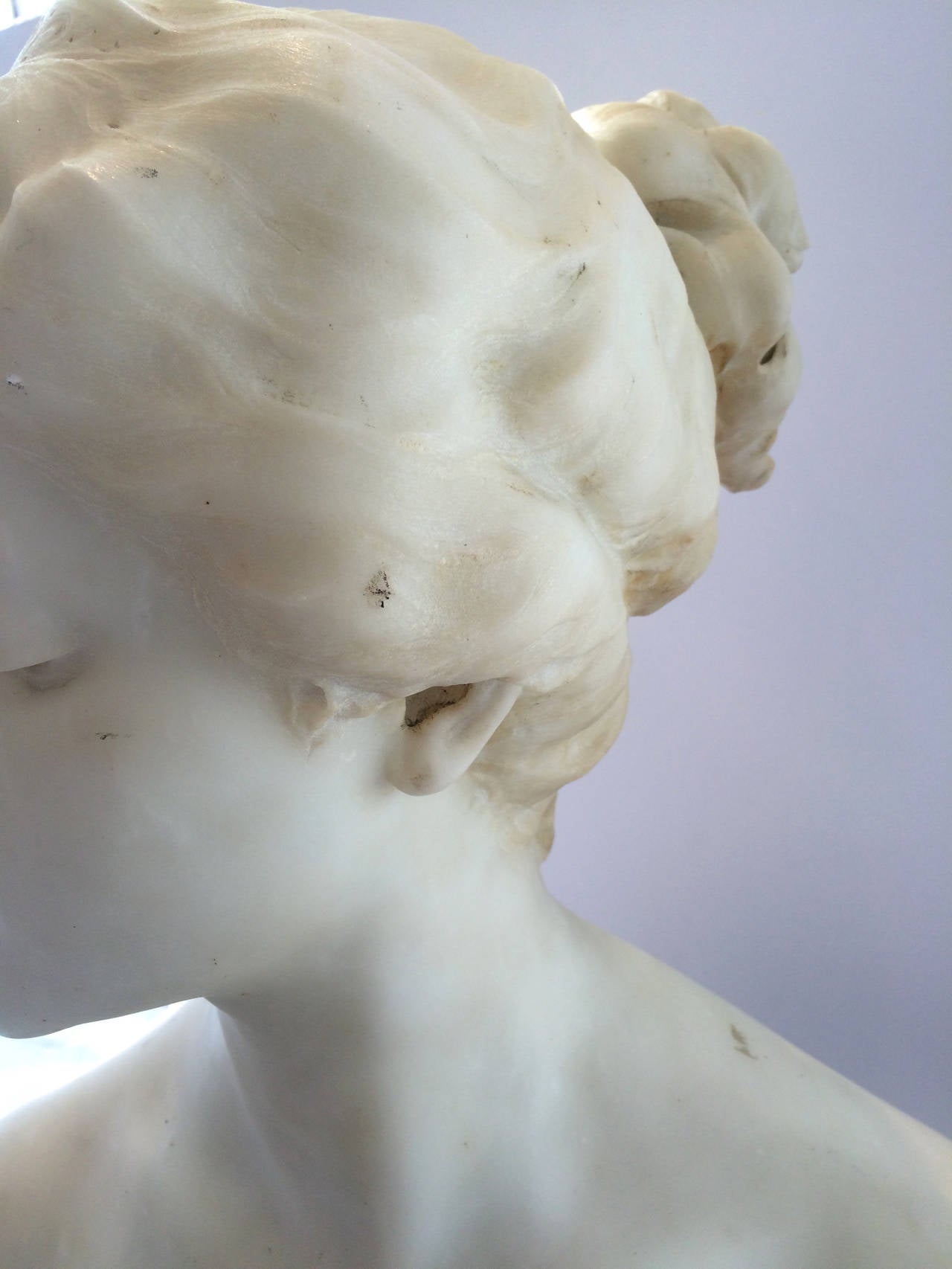 Emilio Fiaschi - Marble Bust of a Yang Woman at 1stDibs | emilio ...
