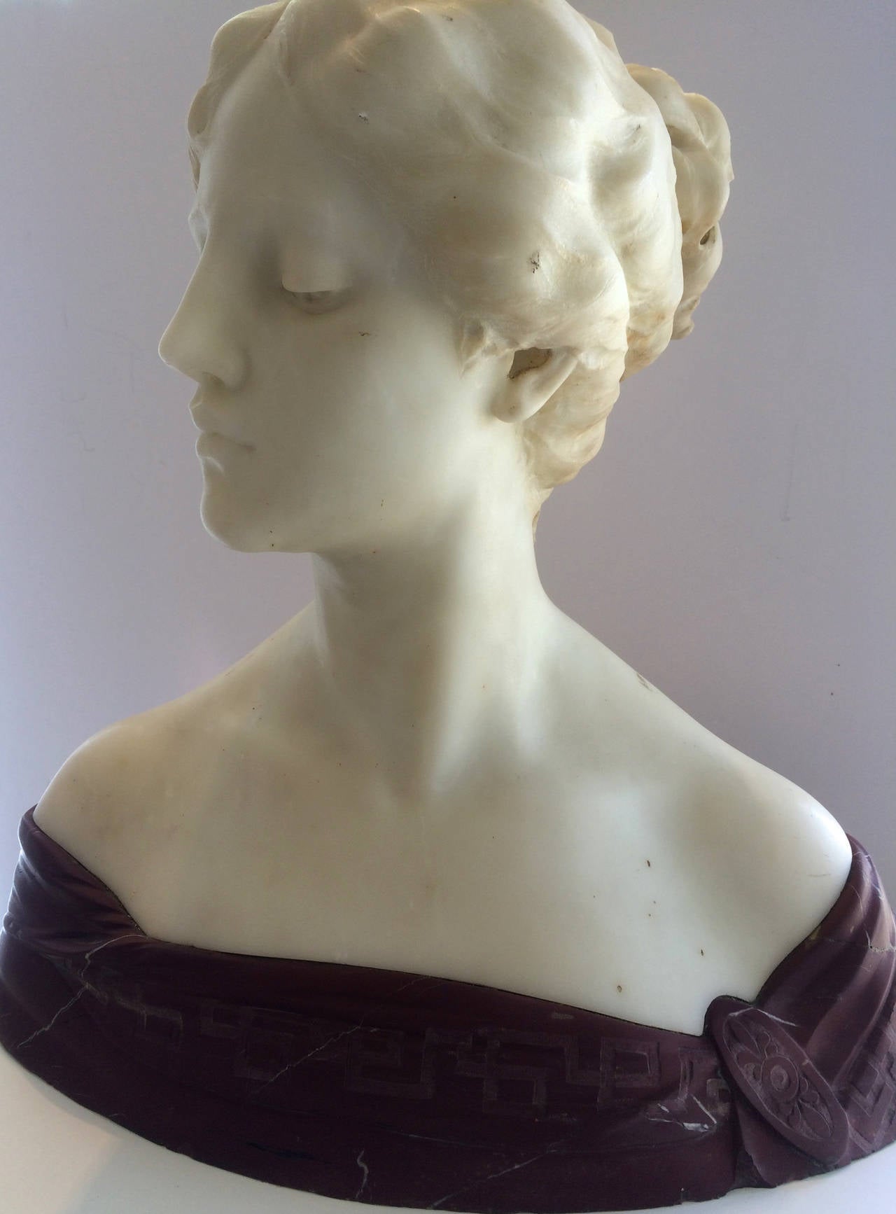 Emilio Fiaschi - Marble Bust of a Yang Woman at 1stDibs | emilio ...