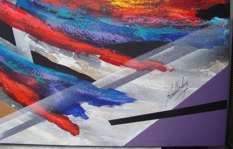 Roy Schallenberg - "Vortex" Large Abstract Expressionist For Sale at ...