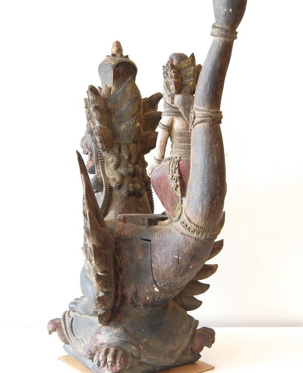 Unknown - Vishnu riding Garuda Dragon at 1stDibs