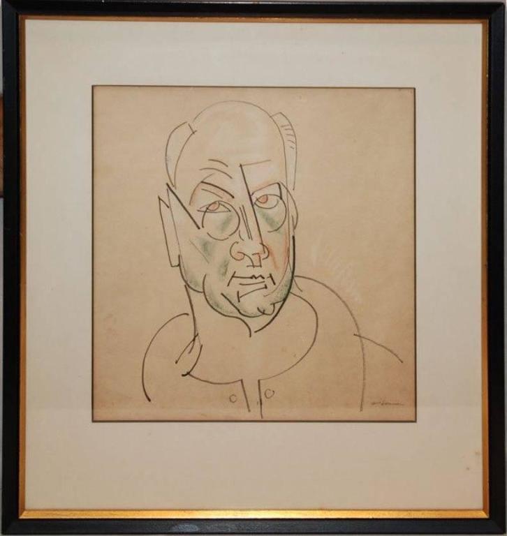 William Sommer - Self Portrait For Sale at 1stdibs