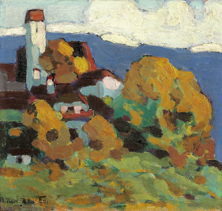 Artur Nikodem - Schenna, 1920 For Sale at 1stDibs