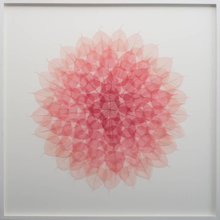 Miya Ando - Haru 3 Meditation Mandala, Bodhi Leaf Mandala at 1stDibs