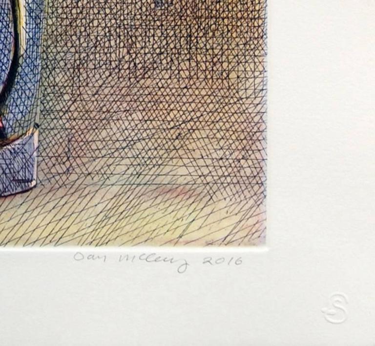Dan McCleary - Lilacs, limited edition three color etching For Sale at ...