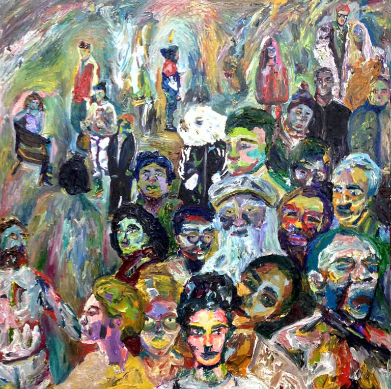 Mark Chu - The Invisibility Cloak, Oil Painting by Mark Chu at 1stDibs