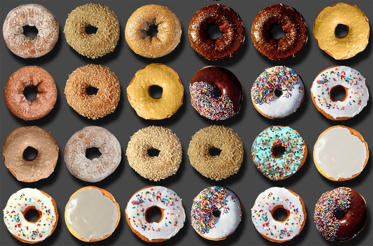 Candice CMC - "Dorothy Donuts", 60x48", one of a kind photographic ...