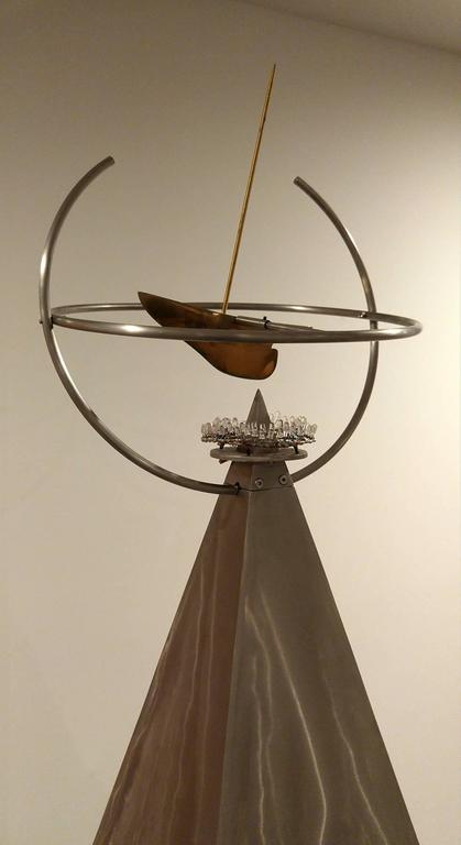Robert Roesch - Symmetrical Joy 77x17x17, Stainless Steel and polished ...