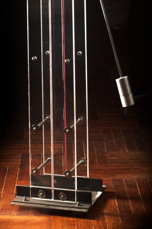 Robert Roesch - Sometimes On Time 77x16x16, Stainless Steele, Bronze ...