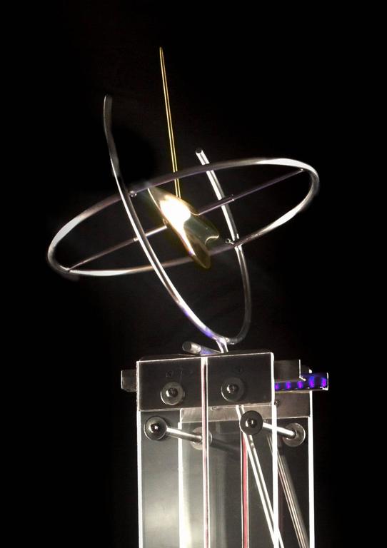 Robert Roesch - Sometimes On Time 77x16x16, Stainless Steele, Bronze ...